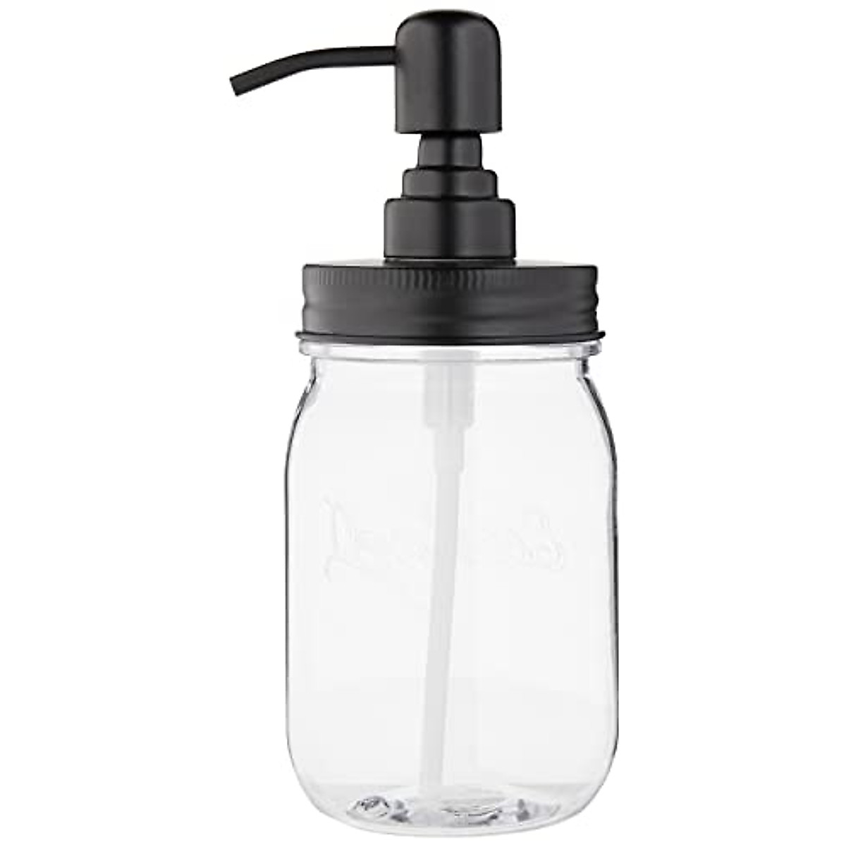 Ecoslay Wide Mouth Jar and Lid (Mason Jar with Pump)
