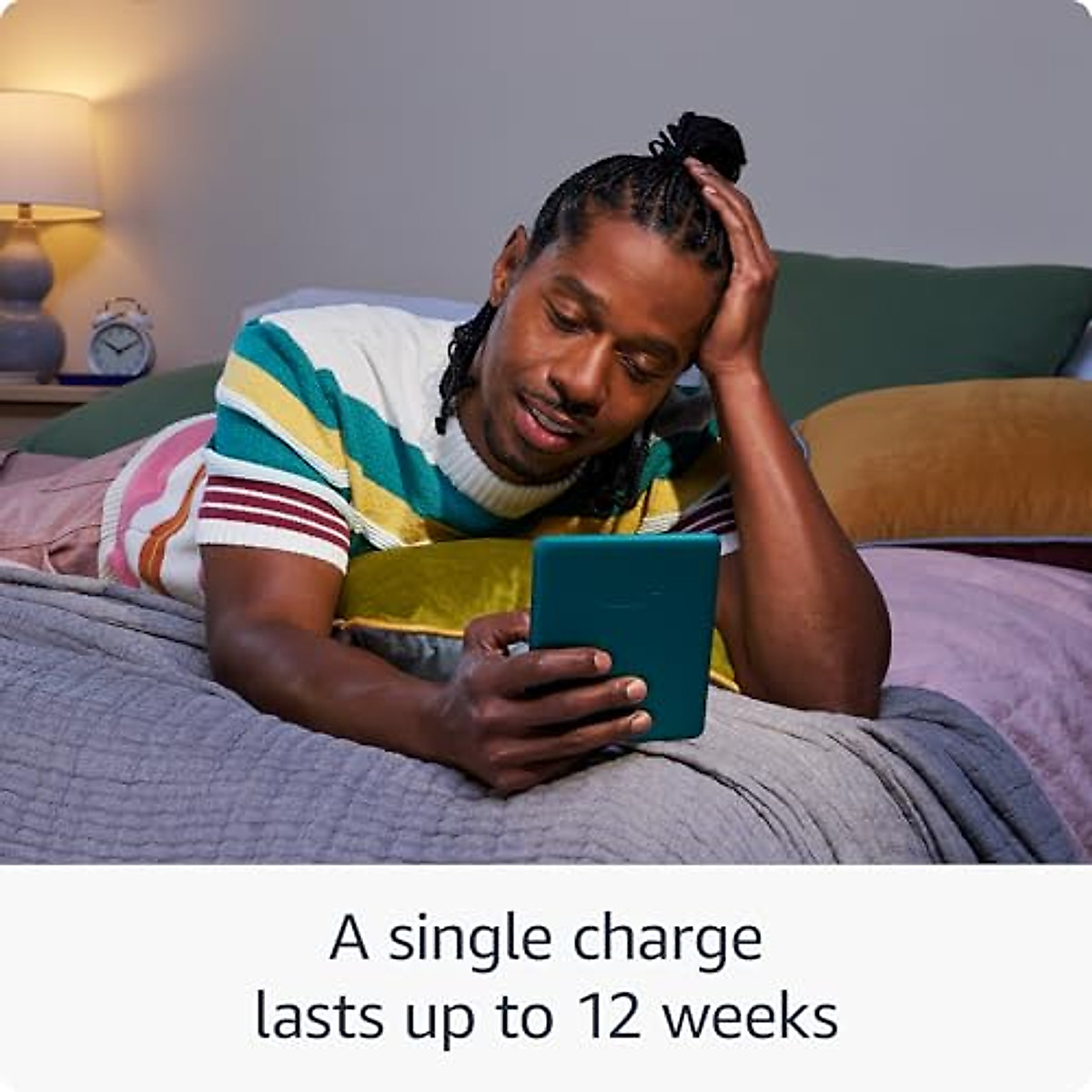 All-new Amazon Kindle Paperwhite (16 GB) – Our fastest Kindle ever, with new 7" glare-free display and weeks of battery life – Jade
