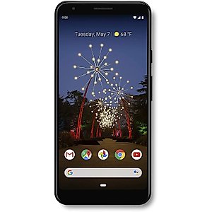 Google Pixel 3A XL 64GB T-Mobile - Just Black (Renewed)