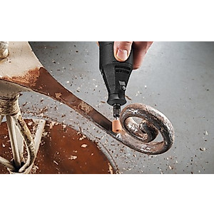 Dremel 100-N/7 Single Speed Mini Rotary Tool Kit with 7 Accessories- Hobby Drill, Small Pen Sander, Garden Tool Sharpener, Craft & Jewelry Drill, Black