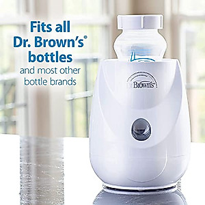 Dr. Brown's Clean Steam Baby Bottle and Pacifier Sterilizer and Dryer with Insta-Feed Bottle Warmer Combination Pack