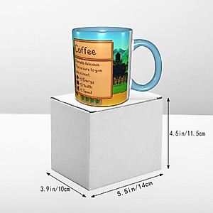 Valley Game Coffee Mug Tea Ceramic Birthday Mug 11Oz Coffee Mug Gift For Friends Family Colleagues Christmas