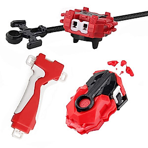 Bey Battling Top Burst Gyro Toy Set Toy Gift for Children Boys Ages 6 8 10 12+ Combat Battling Game 10 Burst Spinning Tops 3 Two Way Launchers Grip Starter