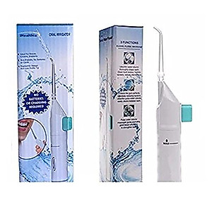 Dental Water Flosser for Teeth for Children & Adults - Water Floss Dental Toothpick for Braces & Teeth Cleaning, Water Floss + Mouthwash Hygiene Kit Power Floss