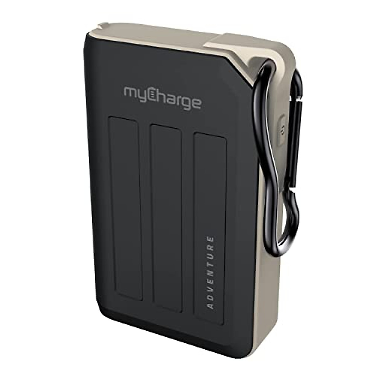 myCharge Portable Charger Waterproof USB C Power Bank Adventure 10050mAh Internal Battery / 18W Turbo Fast Charging Rugged Outdoor External Battery Pack Backup for Apple iPhone, iPad, Android