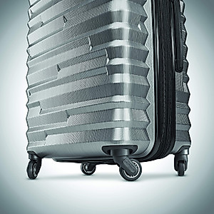 Samsonite Ziplite 4.0 Hardside Spinner Luggage (Silver Oxide, 20 Inch Carryon)