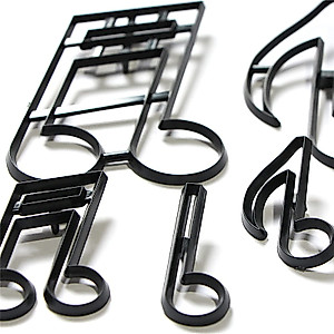 20 PCS Music Theme Fondant Cookie Cutters Set for Anniversary Bridal Engagement Cake Decorating DIY Sugar Craft Cutting Tool