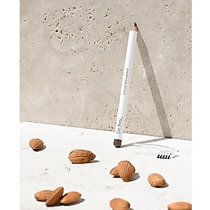 Ere Perez - Natural Almond Eyebrow Pencil | Vegan, Cruelty-Free, Clean Beauty (Perfect, 0.04 oz | 1.1 g)