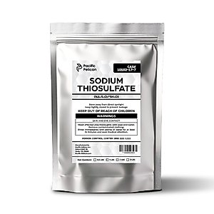 Pacific Pelican Sodium Thiosulfate (Sodium Hyposulfite) (Na2S2O3*5H2O) - Chemical (0.5lb)