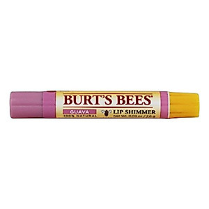 Burt's Bees Lip Shimmer - Guava, 0.09 Ounces each (Value Pack of 5)