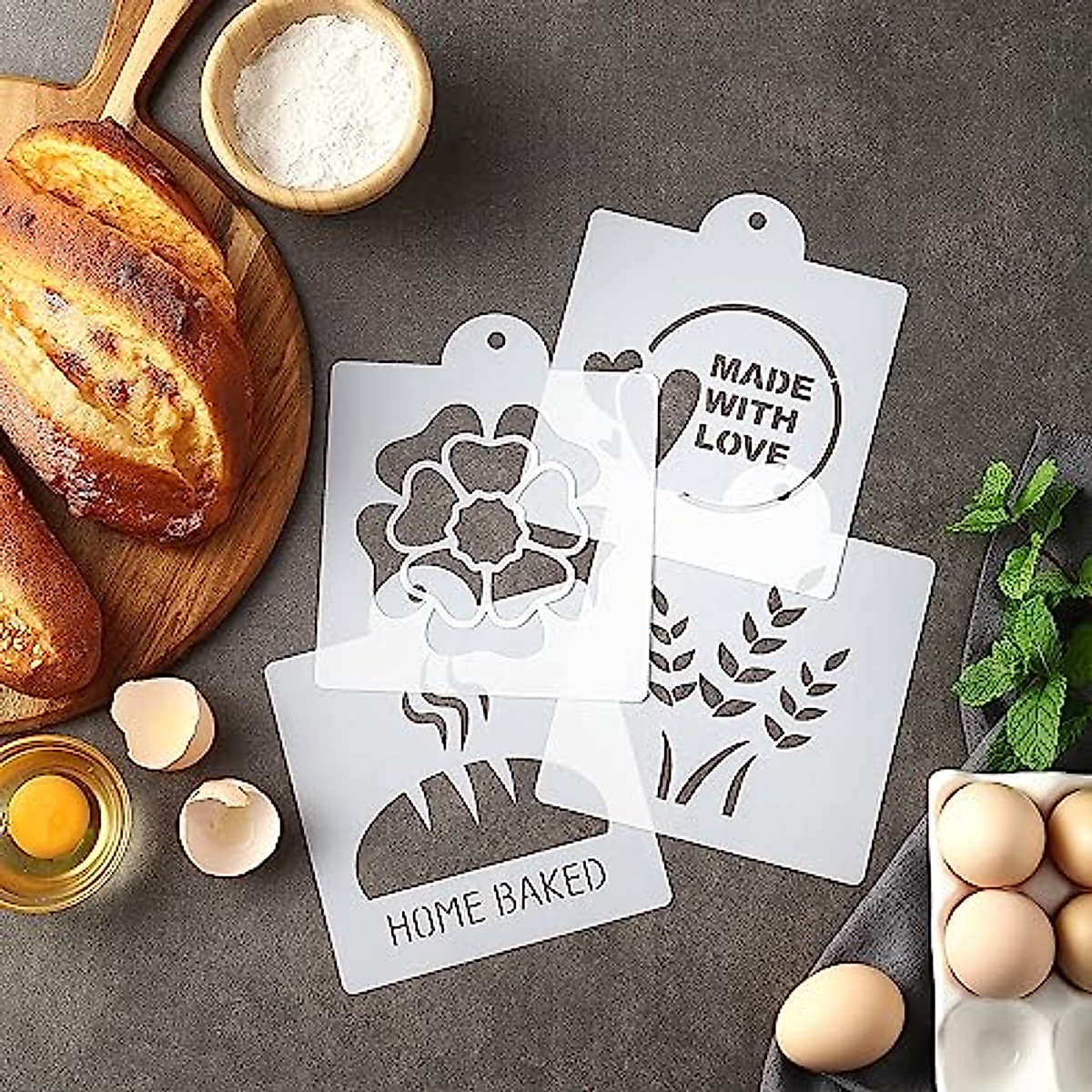 Saint Germain Bakery Premium Round Bread Banneton Basket with Liner - Perfect Brotform Proofing Basket for Making Beautiful Bread - Ultimate Bread Bundle (9 in. Round/10 in. Oval)