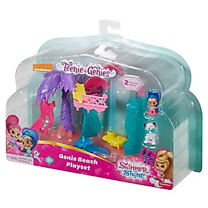 Fisher-Price Nickelodeon Shimmer & Shine, Teenie Genies, Genie Beach Playset