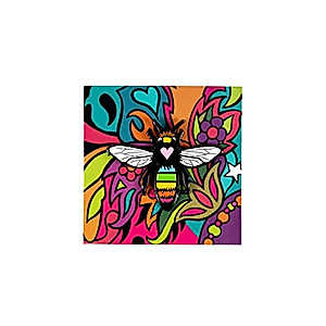 Dime Bags Hat Pin | Double Posted Ellie Paisley Pin with Enamel Finish (Ellie Paisley Beeutiful)