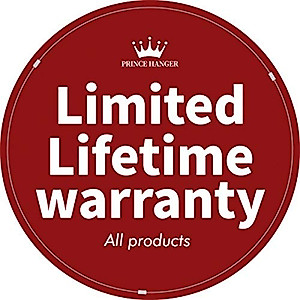 PRINCE HANGER Heavy Duty One Touch System Load 352LBS Clothing Racks for Hanging Clothes Metal Wardrobe Closet System Garment Tension Rod Free Standing Black Width Adjustable PHUS-0022