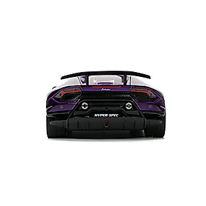 HyperSpec 1:24 Lamborghini Huracan Performante Candy Purple Die-cast Car, Toys for Kids and Adults