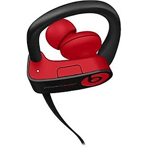 Beats Powerbeats3 Wireless Earphones - Defiant Black/Red (The Decade Collection)(Renewed Premium)