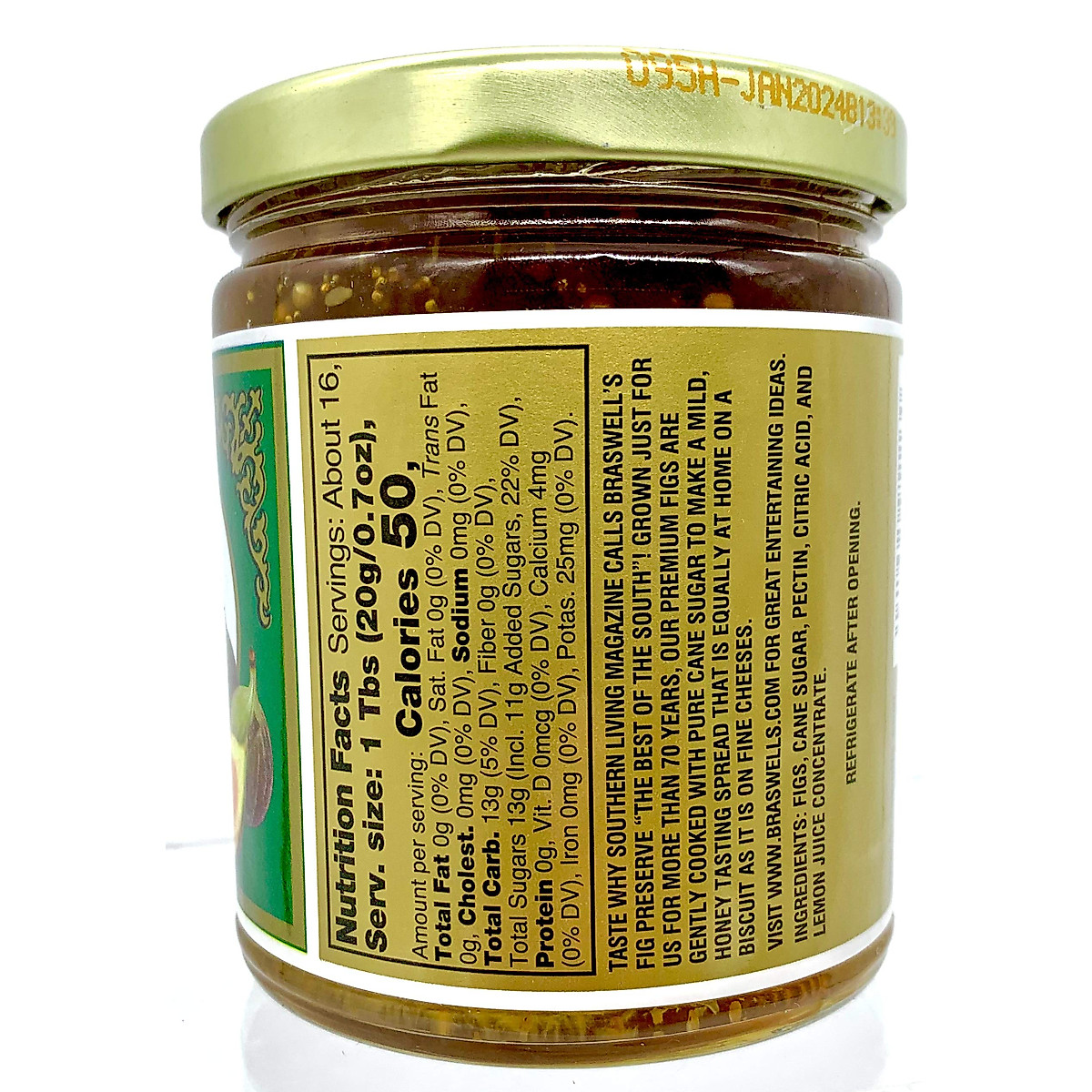 Braswell Preserve Fig, 11.5 oz