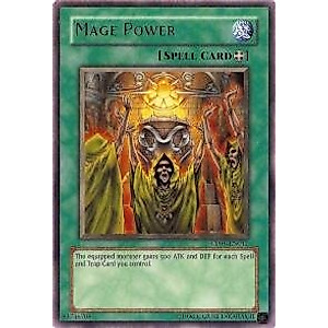 Yu-Gi-Oh! - Mage Power (SDSC-EN027) - Structure Deck Spellcasters Command - 1st Edition - Common