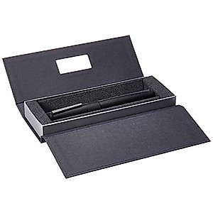 LAMY Black 2000 Fountain Pen with 14ct. Platinum-coated Gold Fine Nib (L01F)