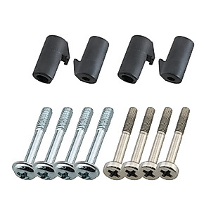 MEETOOT Two Hole Fan Fastener 1366 Motherboard Two-Hole Fan Buckle Radiator Bracket Screw Plastic Buckle Bracket