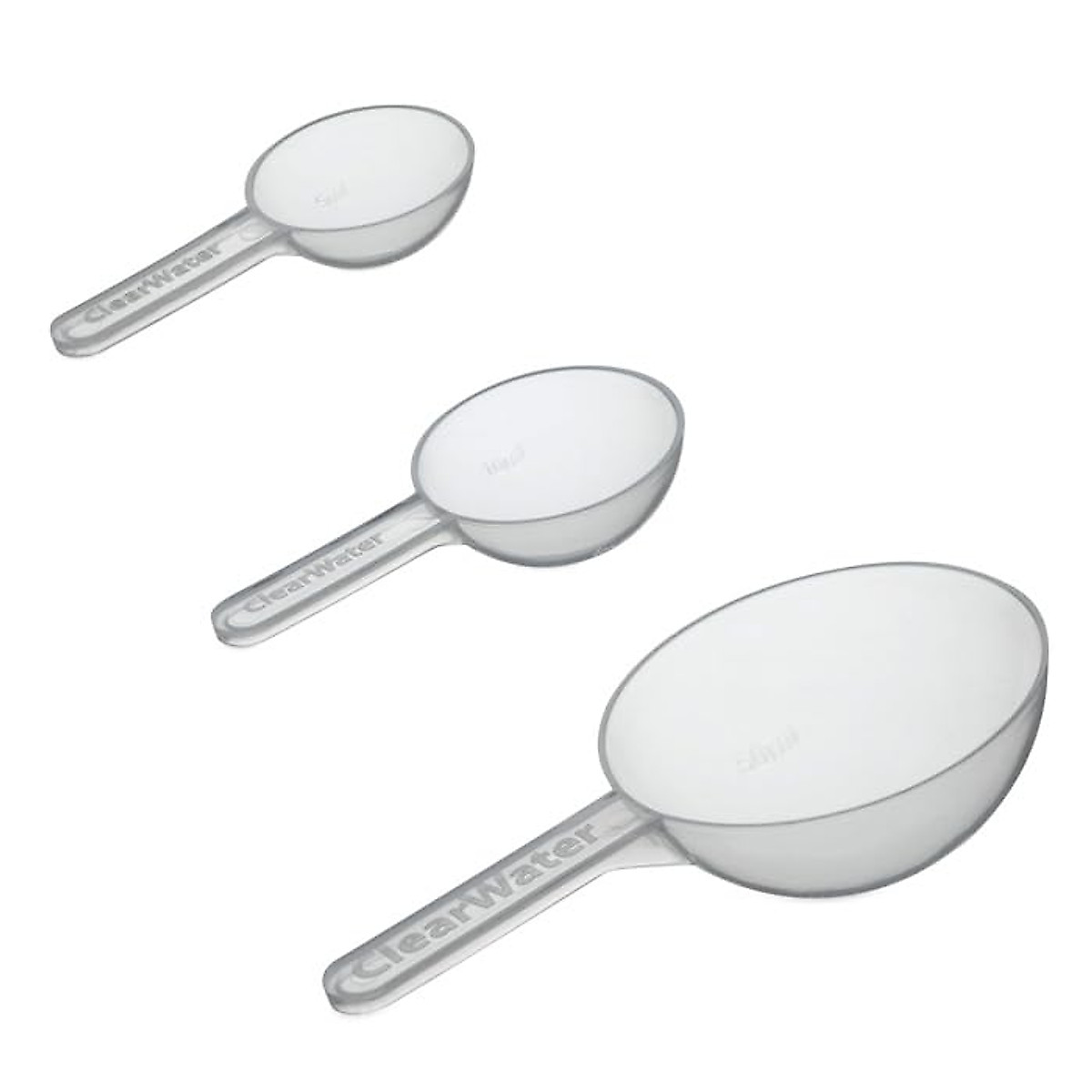 Clearwater CH0032 Measuring Set for Swimming Pool and Hot Tub Chemical Treatment, Transparent