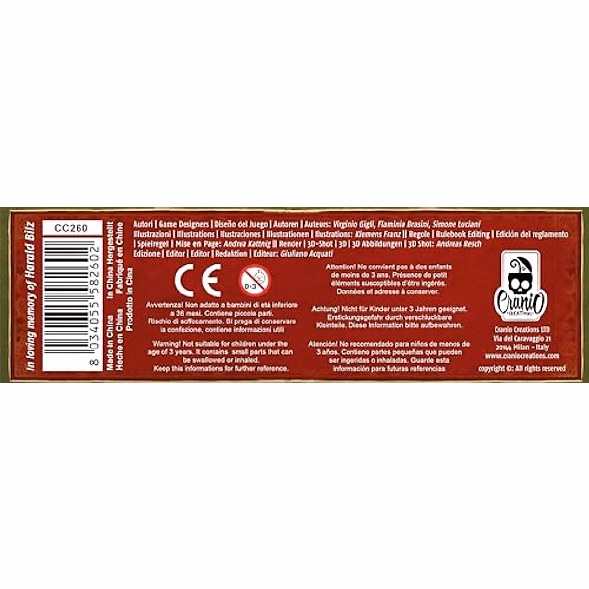 Lorenzo Il Magnifico Board Game 2nd Edition - Strategy Game for Teens and Adults, Fun for Family Game Night, Ages 12+, 2-5 Players, 90 Minute Playtime, Made by Cranio Creations