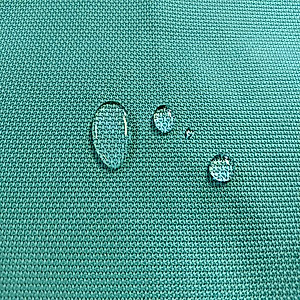 QQbed 6 Pack Outdoor Patio Chair Waterproof Cushion Pillow Seat Duvet Covers 25"X25"X5" - Replacement Cases Only (Peacock Blue, 25"X25"X5" 6 Packs)