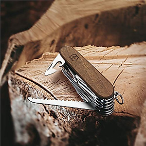 Victorinox 1.6791.63-X1 Swisschamp Hardwood 91mm The Ultimate Companion for Indoor and Outdoor Life in Wood 3.6 inches