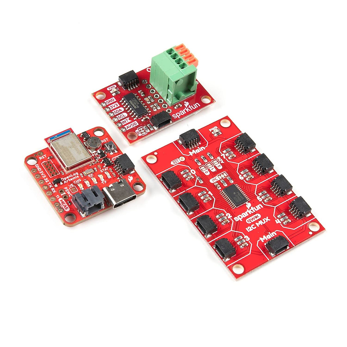 SparkFun OpenLog Artemis Kit - Everything You Need to Record The Data of Your Choice - Includes 1x SparkFun OpenLog Artemis 1x SparkFun Qwiic Scale 1x SparkFun Qwiic Mux Breakout and More