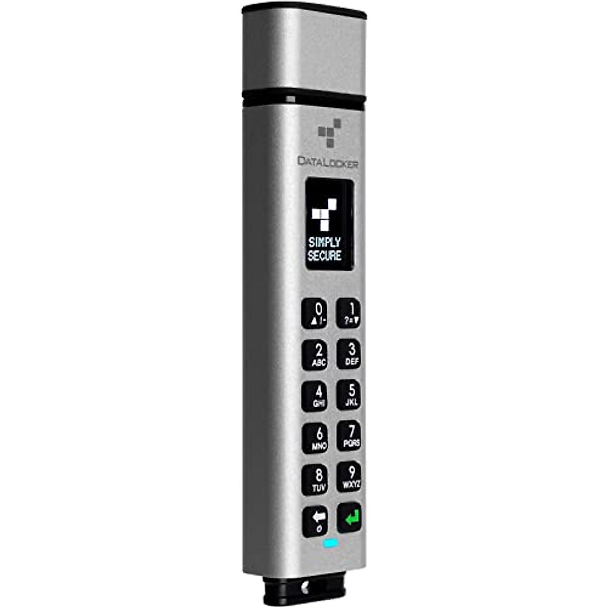 DataLocker Sentry K350 16GB Encrypted USB Flash Drive Keypad, Easy Screen Guided Setup AES 256, TAA Compliant Ruggedized Mil-Std 810-G, IP68 OS Independent, USB-A, FIPS 140-3 Level 3 Pending