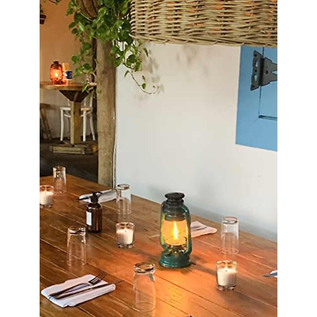 Hosley 48 Pack Ivory Unscented Clear Glass Filled Votive Candles. Hand Poured Wax Candle Ideal Gifts for Aromatherapy Spa Weddings Birthdays Holidays Party (Warm White)