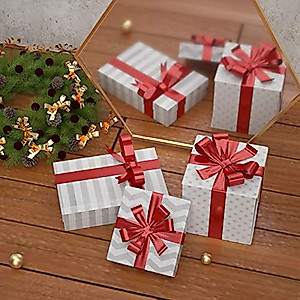 105 Sheets Christmas Tissue Paper Bulk, Silver White Metallic Gift Wrapping Paper for Graduation, Birthday, Party Decoration, DIY Arts Crafts, Weddings, Bridal Showers, 20 Inch x 12 Inch