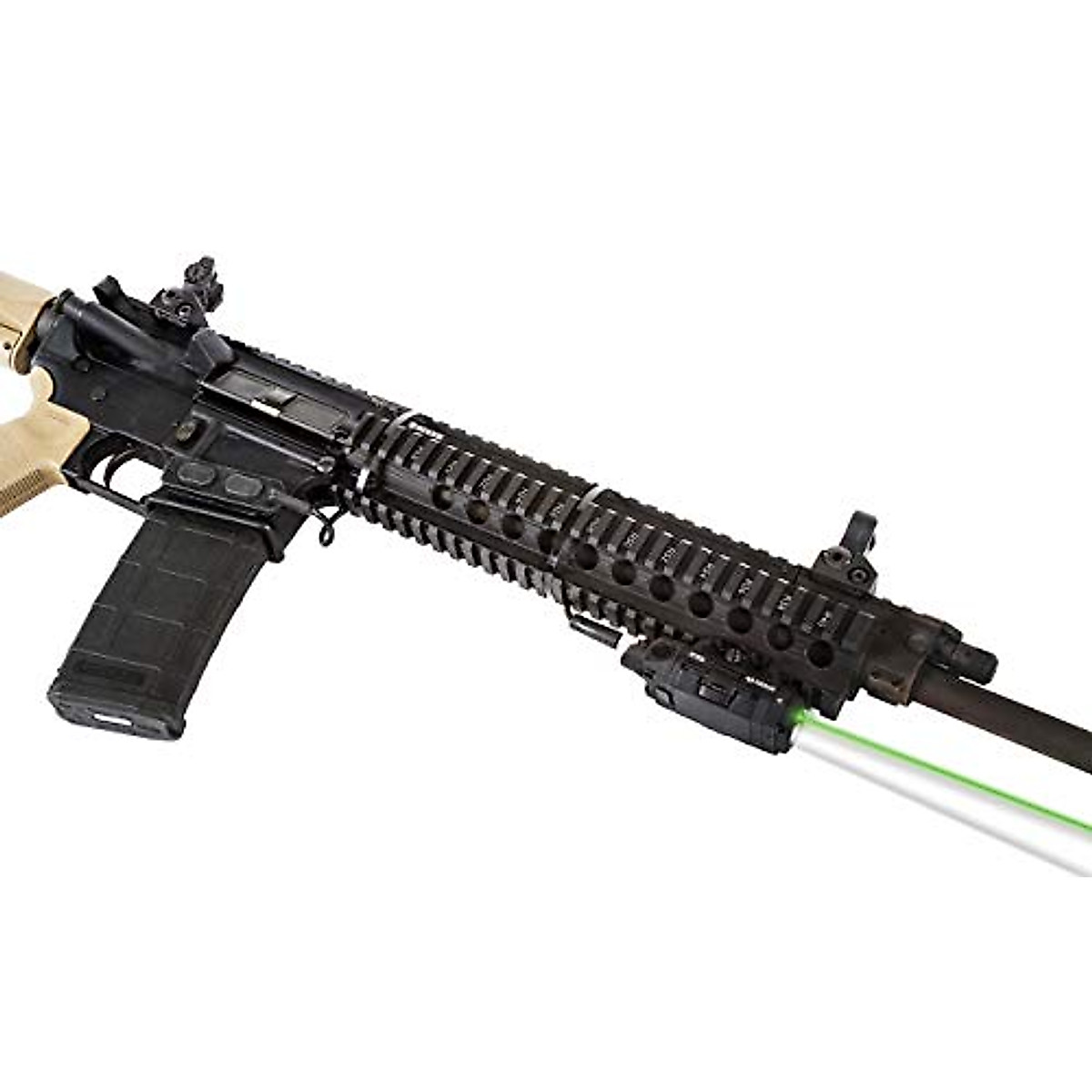 Viridian X5L Gen 3 Universal Green Laser, 500 Lumens Tactical Light, Black, Fits: Rifles/Shotguns, Remote Switch