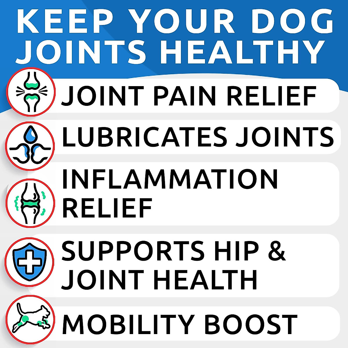 Hemp Treats + Glucosamine + Omega 3 for Dogs Bundle - Joint Pain + Allergy and Itch Relief - Hip & Joint Supplement w/MSM + Chondroitin + Hemp Oil + Omega 3 + EPA & DHA Fatty Acids - 120 + 180 Chews