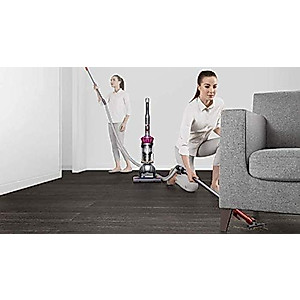 Flagship Dyson Ball Multi Floor Upright Vacuum Cleaner:High Performance, HEPA Filter, Bagless Height Adjustment, Strong Suction, Telescopic,Self Propelled, Rotating Brush +Hubxcel one Microfiber Cloth