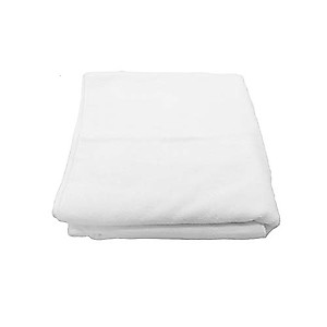 Lightweight Large Beach Cover Up Towel, Sand Free Towel 35 inches by 68 inches White Solid