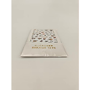 Halloween Nail Art Stickers Decals, Kalolary Self-Adhesive DIY Nail Sticker Decals 3D Design Nail Decorations for Halloween Party Include Pumpkin/Bat/Ghost/Witch(12 Sheets)