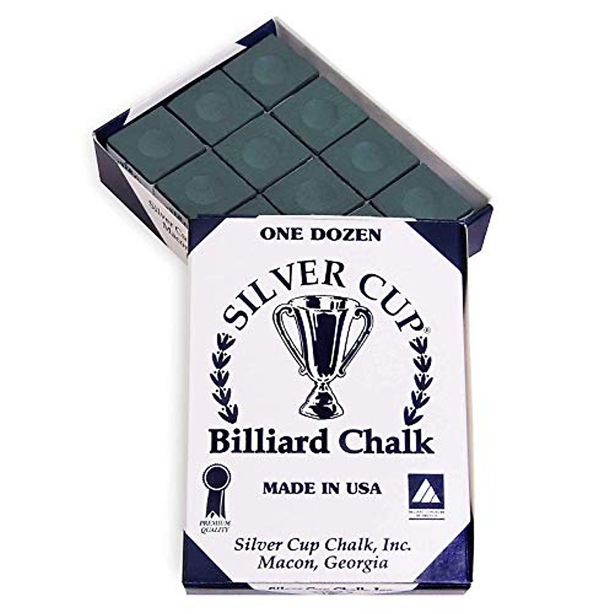 Box of 12 Pieces Chalk Color: Spruce