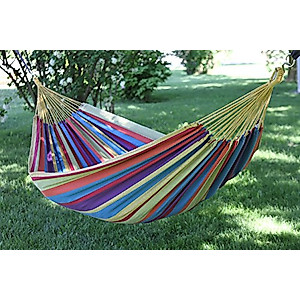 Vivere BRAZ220 Brazilian Hammock, Double, Tropical
