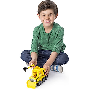 Paw Patrol Rubble's Ultimate Rescue Bulldozer with Moving Scoop and Lift-up Dump Bed, Ages 3 and Up