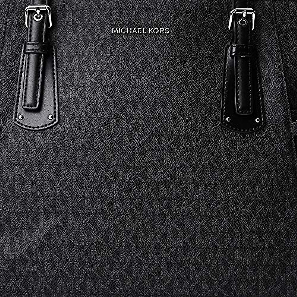 Michael Kors Voyager East/West Signature Tote One Size (Black)