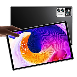 Tablet PC, Gaming Tablet Aluminium Alloy Octa Core CPU 5G WiFi 4G LTE 8GB RAM 256GB ROM for Working (US Plug)