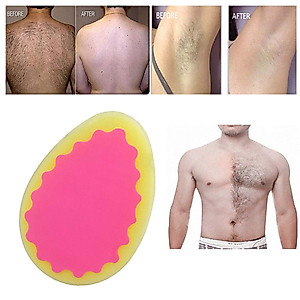 Meidexian888 Magic Depilation Sponge, 1pcs Magic Painless Hair Removal Depilation Sponge Pad Remove Hair Remover