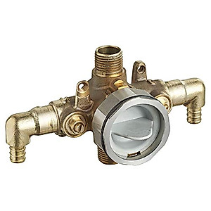 American Standard RU107ESS Flash Shower Rough-in Valve with PRX Inlet Elbows and Universal Outlets with Screwdriver Stops for Cold Expansion System, Unfinished