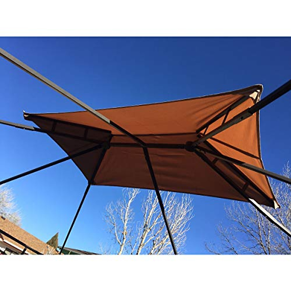 Garden Winds Replacement Canopy Top Cover for Casual Way Awning 10x12 Gazebo - RipLock 350