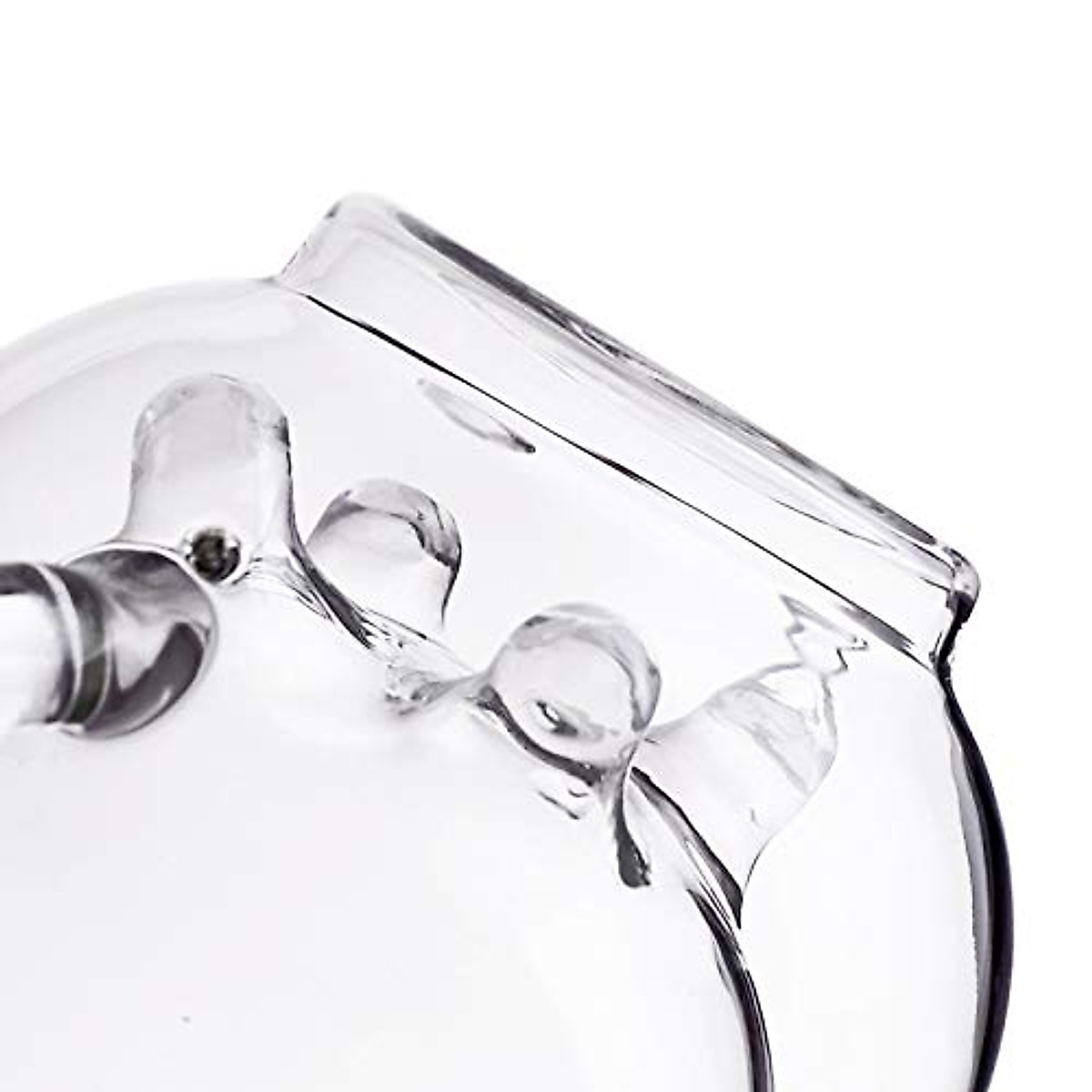 Double Wall Glass Cup - Creative Cup Cute Calf Insulated Mugs Thermo Coffee Milk Cups Creamer Pitcher (230ML/7.7oz)