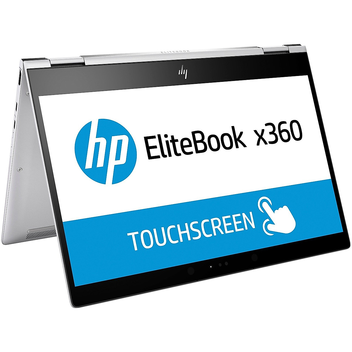 HP 2UN95UT#ABA Elitebook X360 1020 G2 12.5" Flip Design Notebook, Windows, Intel Core I5 2.5 Ghz, 8 GB Ram, 128 GB SSD, Silver