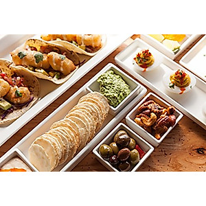 10 Strawberry Street Whittier5"/7 Oz Sauce Dish, Set of 6, White