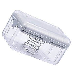 iplusmile Box Soap Box Foaming Soap Dispenser Laundry Soap Dispenser Dish Soap Dispenser Soap Bar Holder Soap Dish Kitchen Soap Dispenser Bar Soap Travel Plastic Makeup Household
