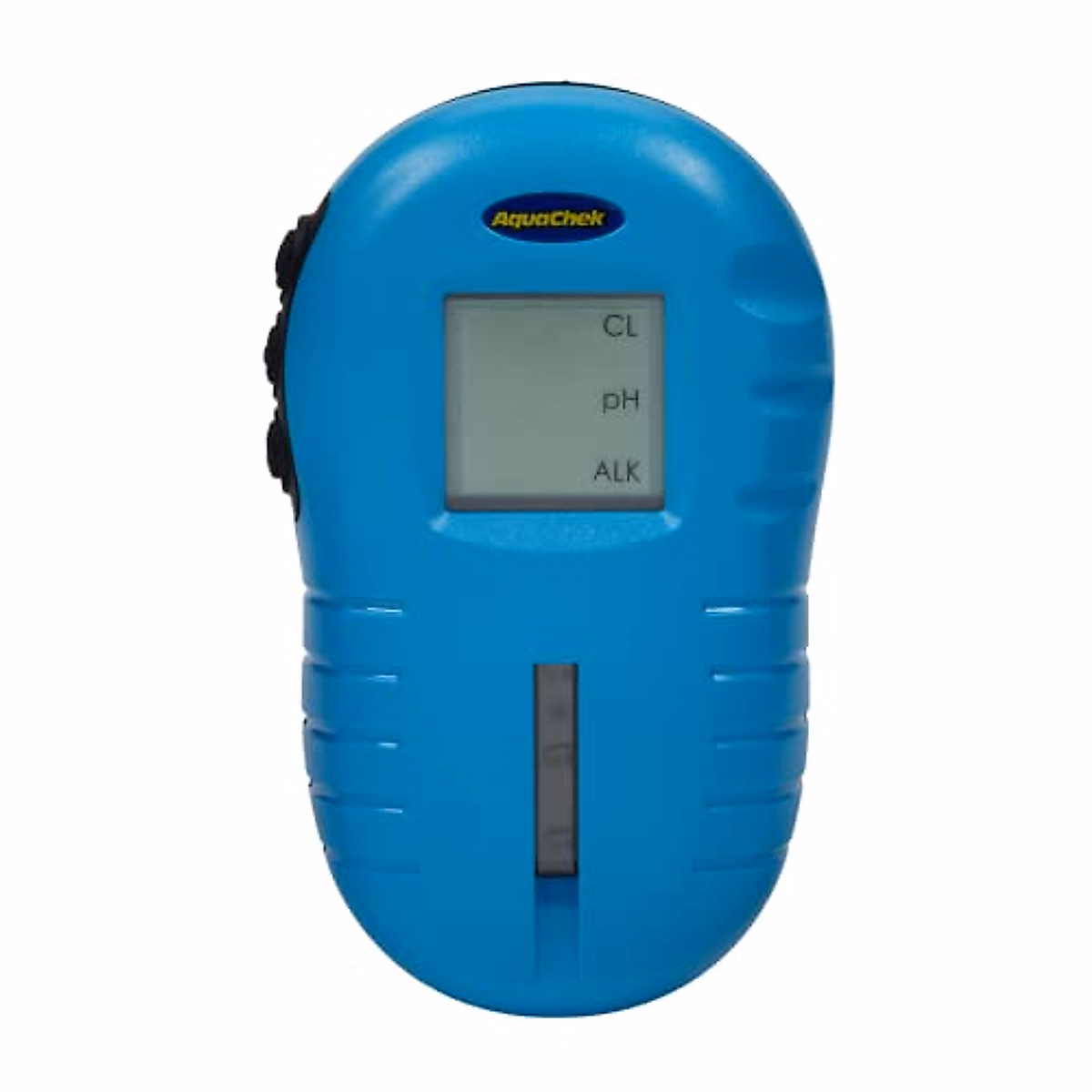 AquaChek TruTest Digital Test Strip Reader For Pool and Spa Water Testing - Tests for Free Chlorine, Free Bromine, pH, and Total Alkalinity - Quick & Accurate Results Includes 25 TruTest Strips (Blue)